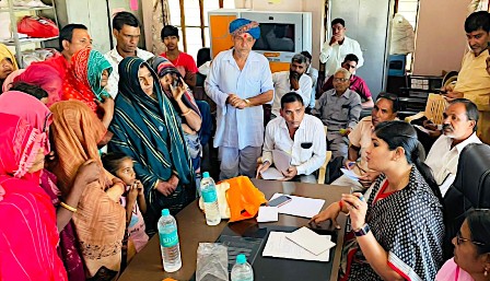 जनता के बीच पहुंची विधायक दीप्ति : लोगों ने बतायी जनसमस्याएं - AR Live News