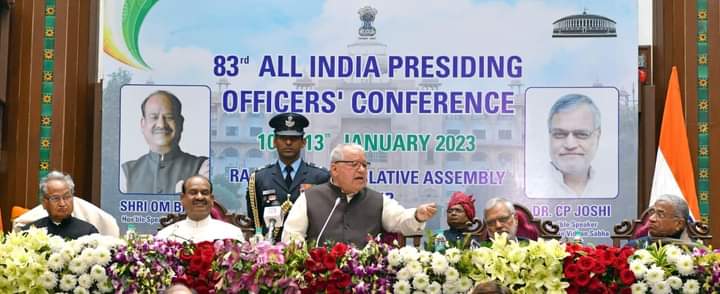 all india presiding officers conference in jaipur : राज्यपाल बोले - AR ...