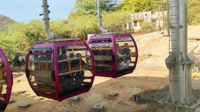 नीमज माता मंदिर रोप-वे का हुआ शुभारंभ - AR Live News